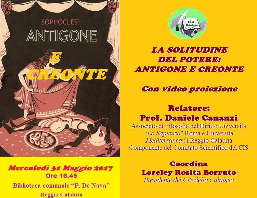 La solitudine del potere: Creonte e Antigone