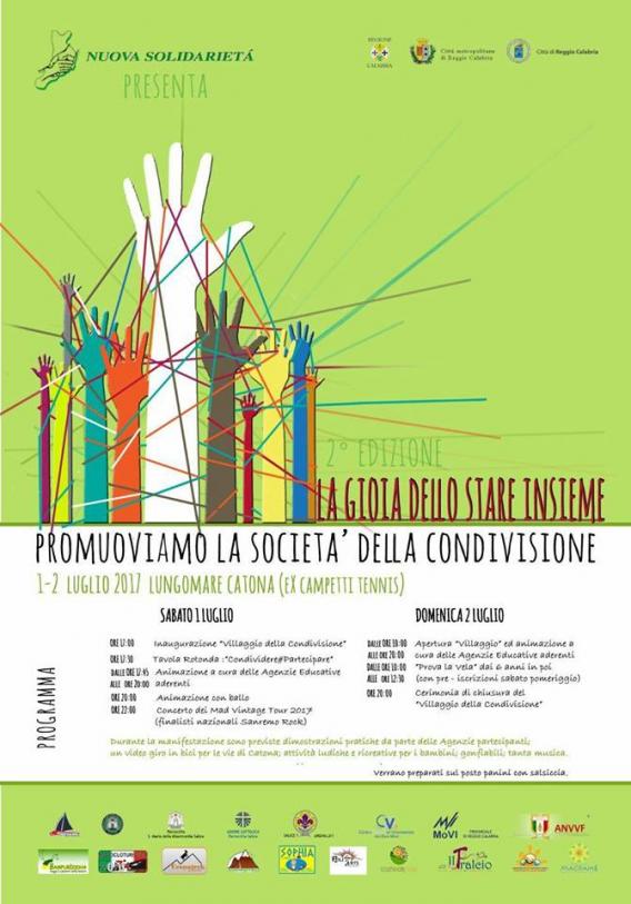 "La gioia dello stare insieme": promuovere una società di condivisione