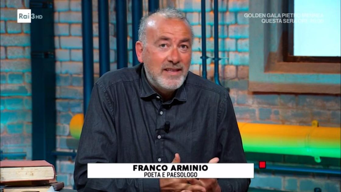Il poeta Franco Arminio al 'Cartoline Club' di Reggio Calabria