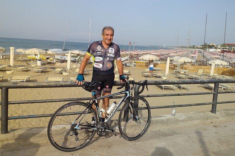 'Dono per la vita', dopo 1000 km Iacovelli arriva a Reggio Calabria