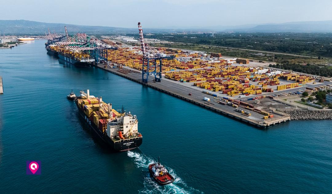 Porto di Gioia Tauro, record storico con 4 milioni di TEU
