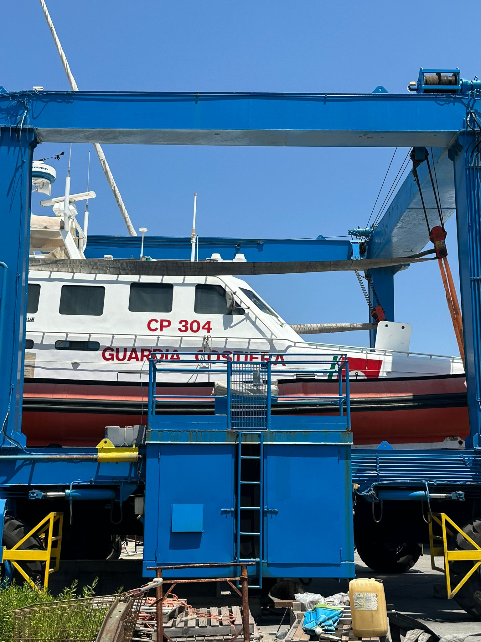 Alla R Marine Group di Reggio Calabria l'affidamento della CP 304 della Guardia Costiera