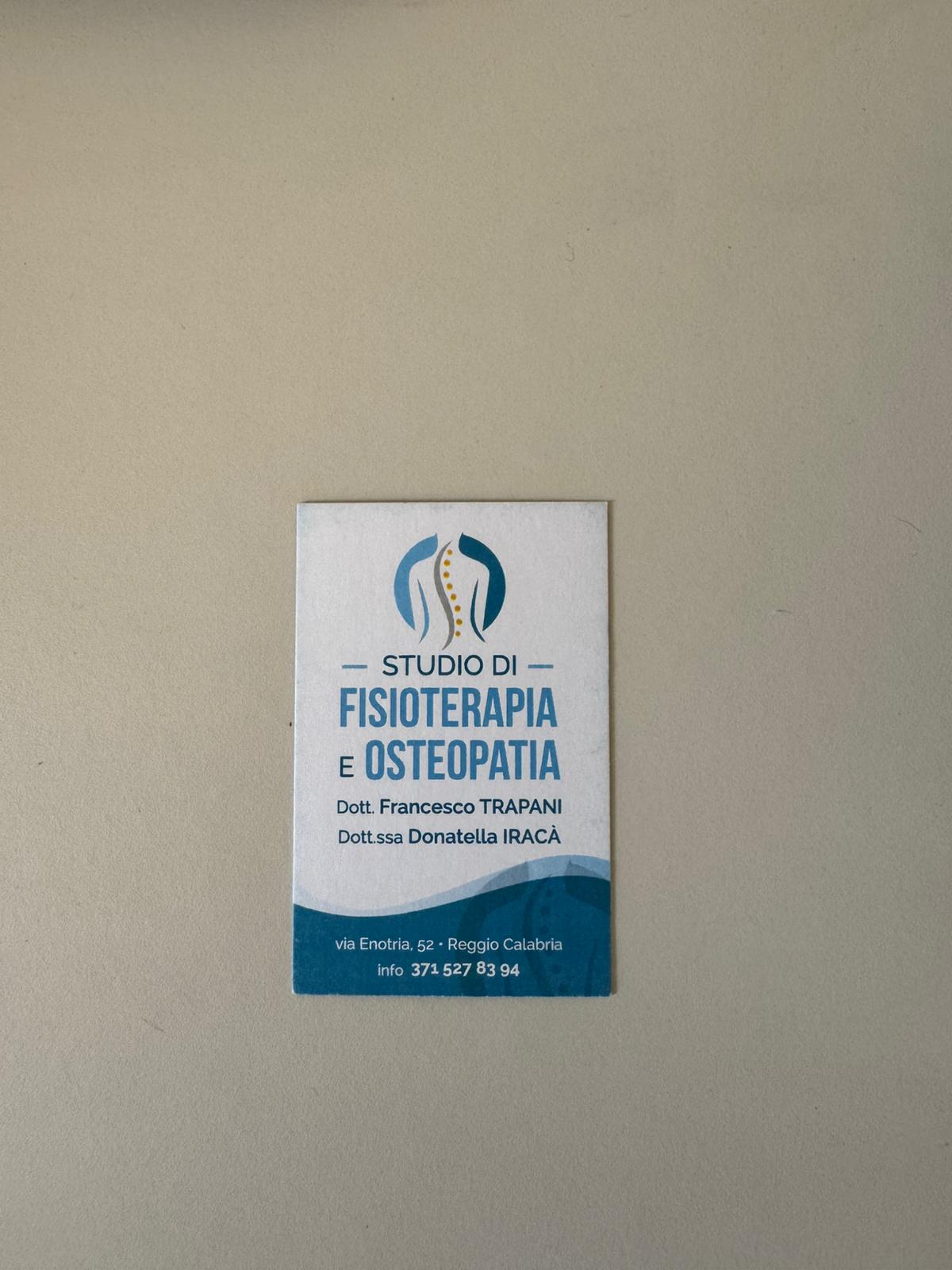 Fisioterapia ed osteopatia a Reggio Calabria: le novità dello studio Trapani-Iracà