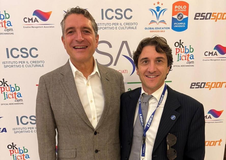 Il reggino Giandomenico Stilo con i grandi dello sport nazionale