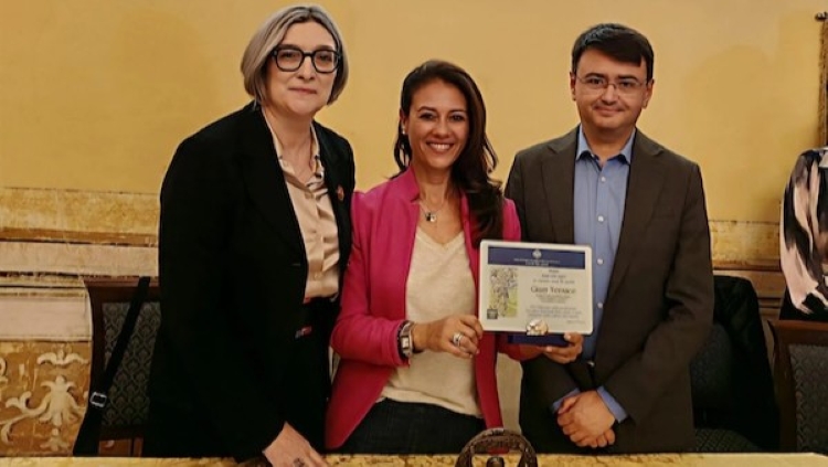 Giusy Versace riceve i premi “Jole Santelli” e “Annarita Sidoti”