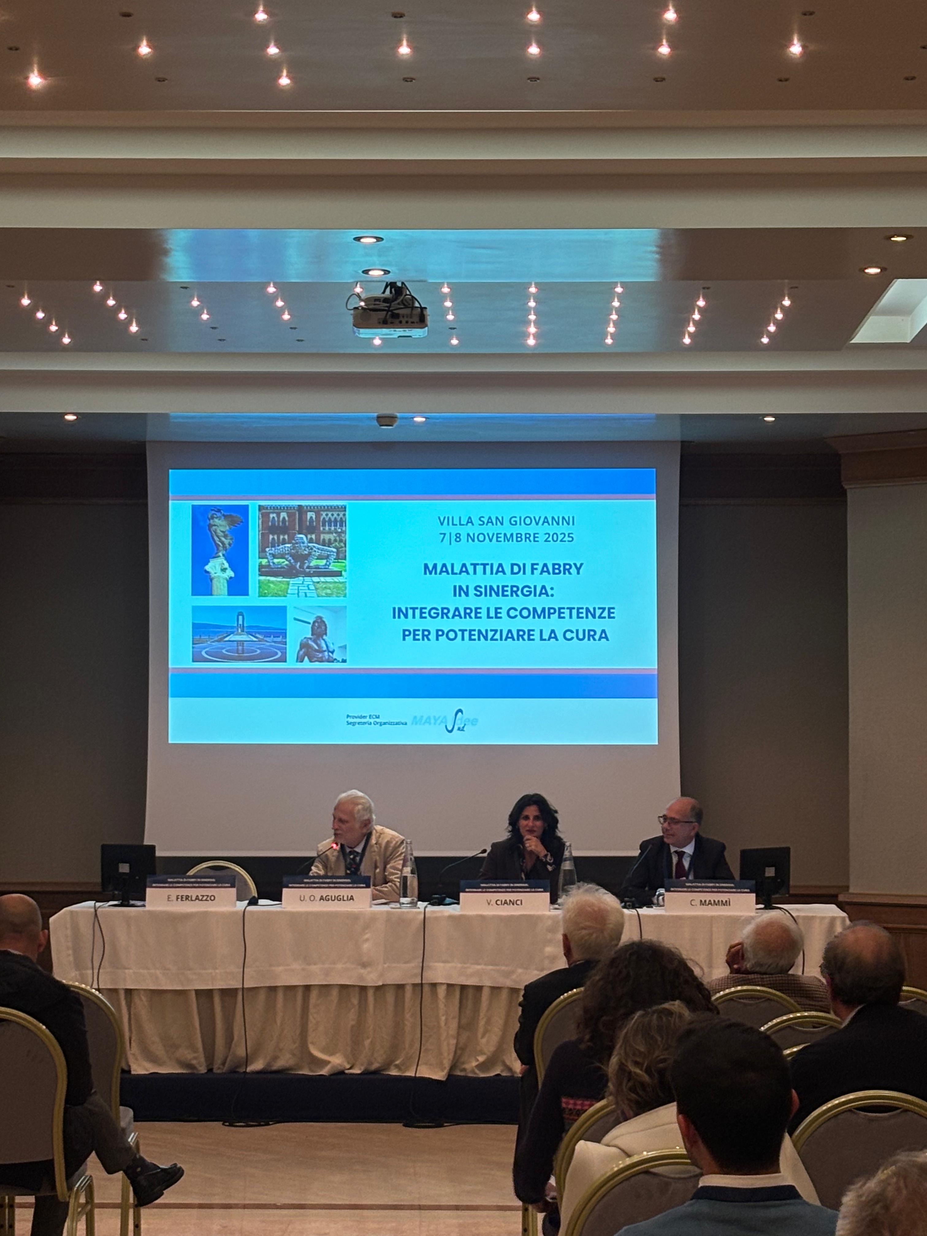 GOM Reggio Calabria protagonista al congresso sulla malattia di Fabry