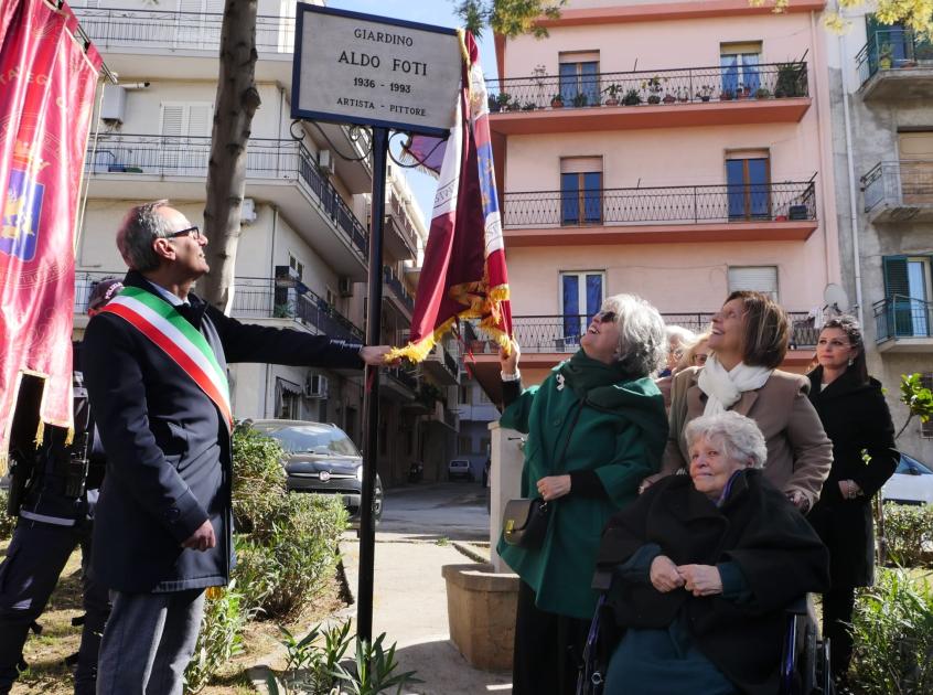 Reggio Calabria intitola un giardino al pittore Aldo Foti