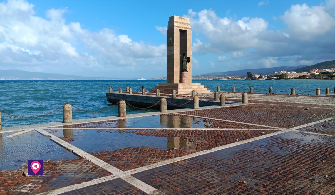 Reggio Calabria, Via Marina chiusa e messa in sicurezza in corso